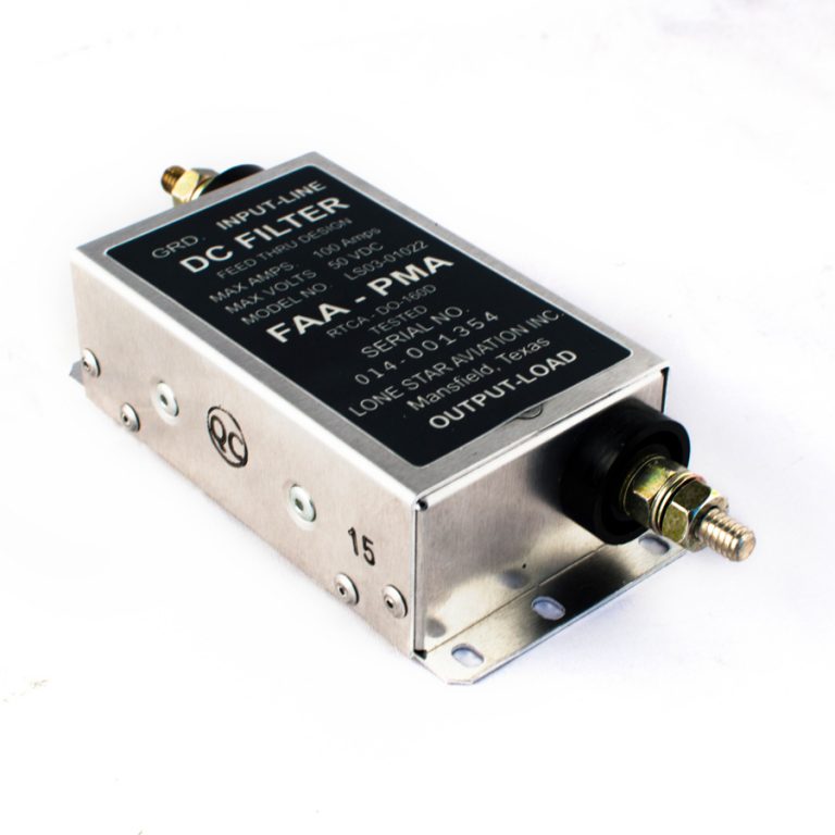 100 Amp Filter (Full Feed-thru) AC/DC Noise Filters Aircraft Alternator ...