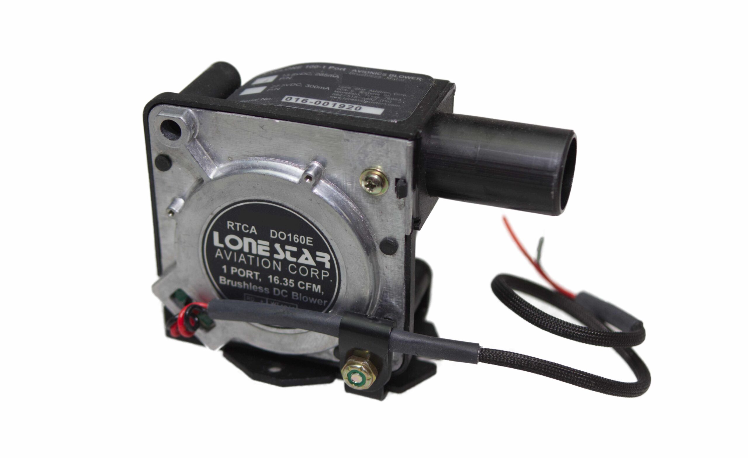 Cyclone 160 - 1 Port Blower (14VDC or 28VDC)